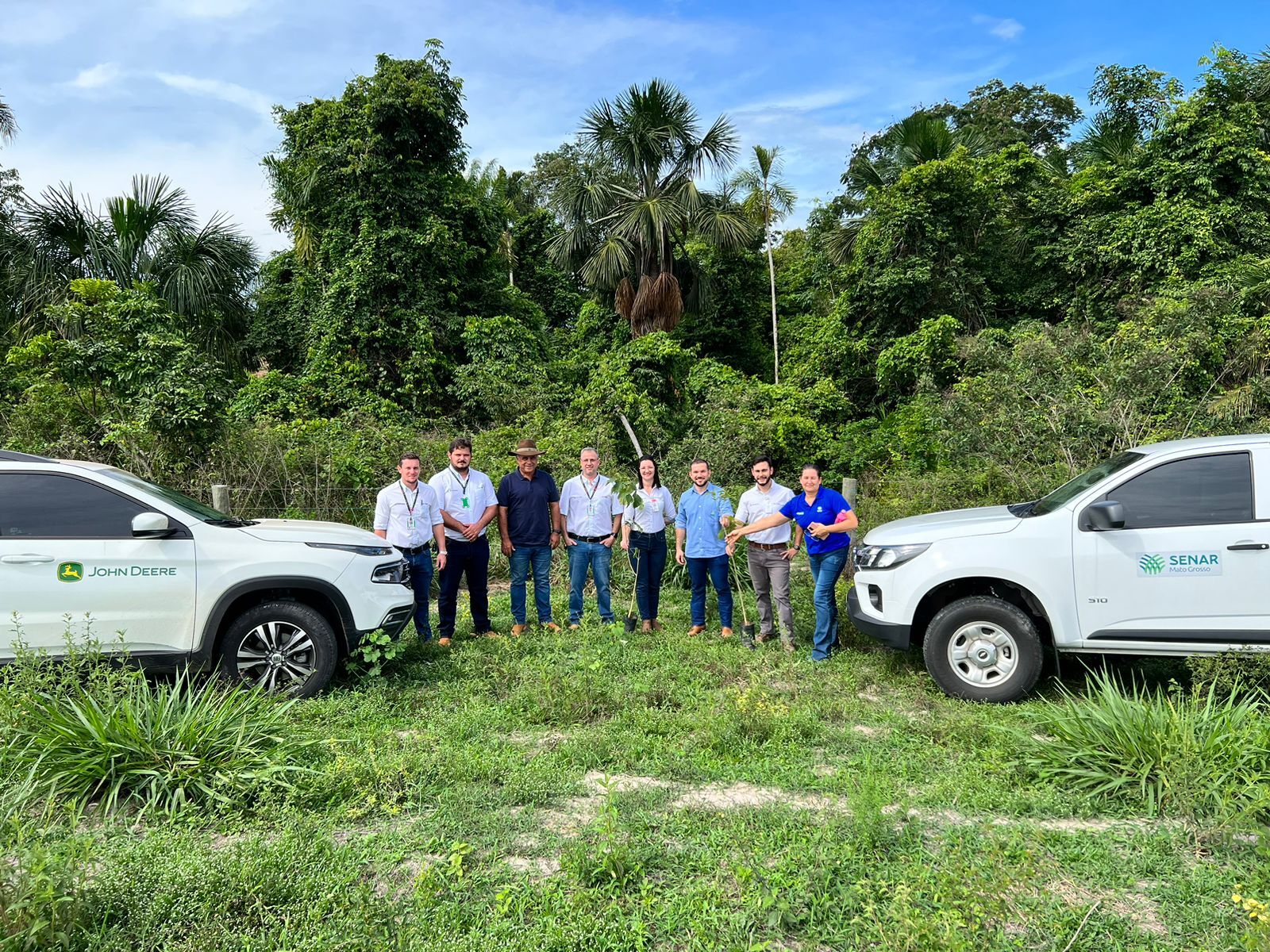 Parceria planta 150 árvores no CT Alta Floresta | Confederação da ...