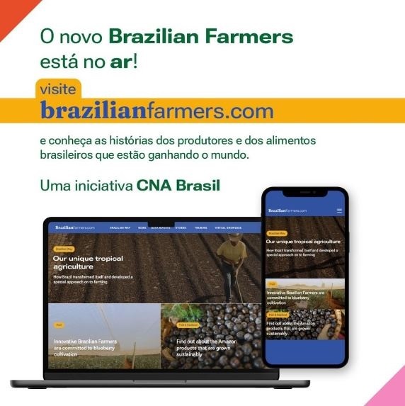 CNA coloca no ar novo site Brazilian Farmers | Confederação da ...